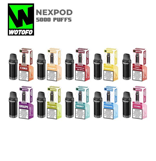 หัวพอต Nexpod Stick 5000 Puffs, Wotofo